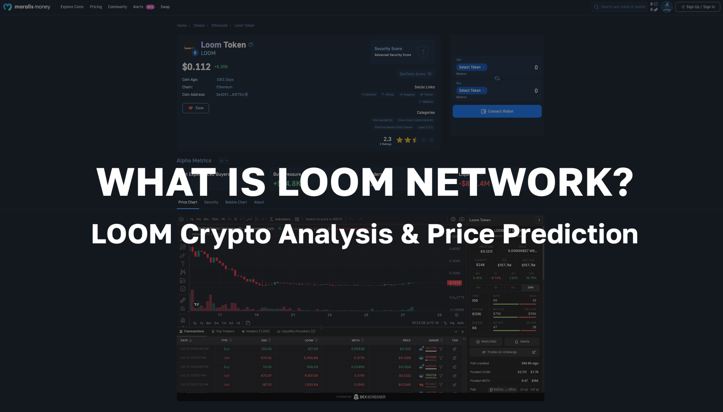 What is Loom Network? LOOM Crypto Analysis and Price Prediction What is Loom Network? LOOM Crypto Analysis and Price Prediction